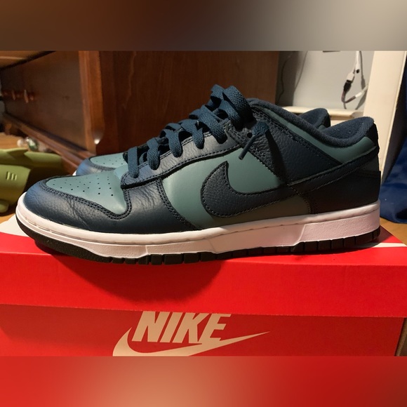 Nike | Shoes | Premium Armoury Navy Dunks Size 5 Mens | Poshmark